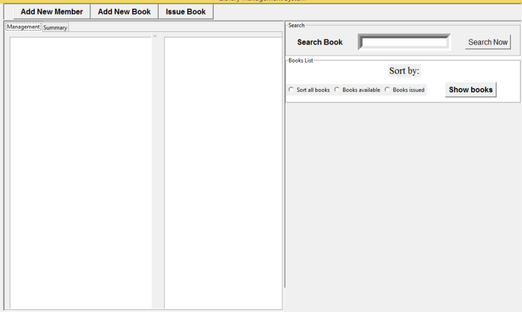 Simple Library Management System Gui Using Sqlite In Python Free Source